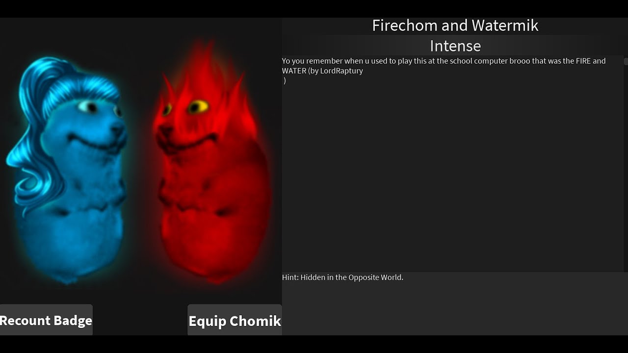 How to get Firechom and Watermik - Find The Chomiks - YouTube