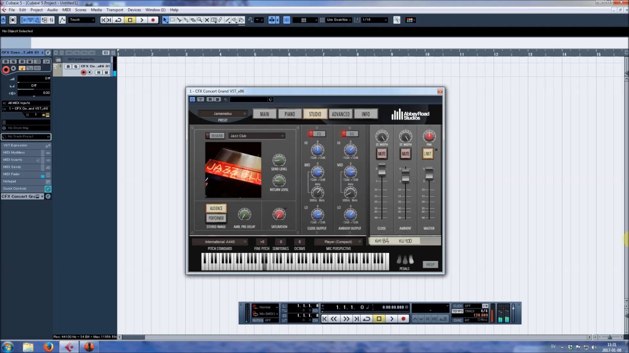 Garritan CFX Concert Grand plugin - Custom Settings - YouTube