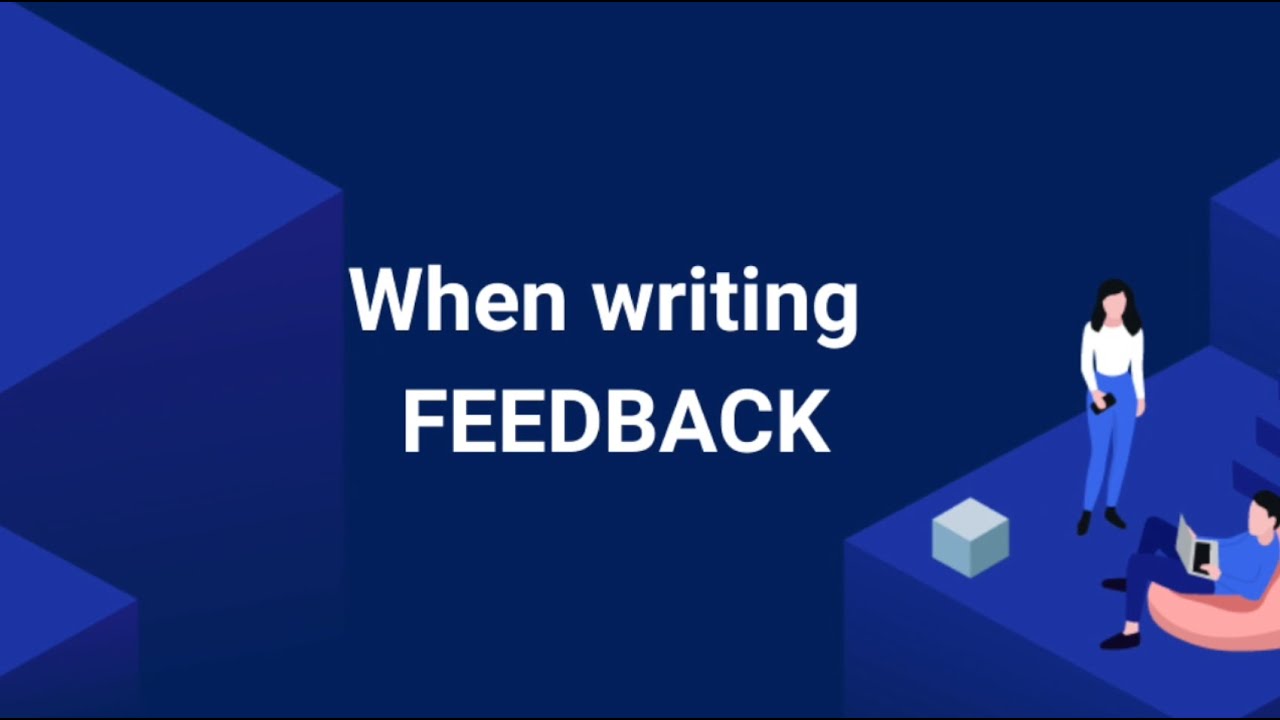 How To Write Feedback YouTube How To Write Feedback YouTube