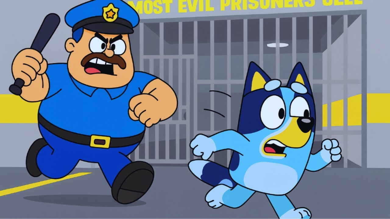 Bluey ESCAPES Barry's Prison in Roblox! - YouTube