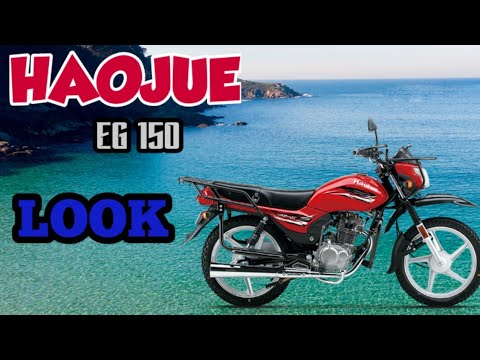 My motorbike description|HAOJUE EG 150 | - YouTube