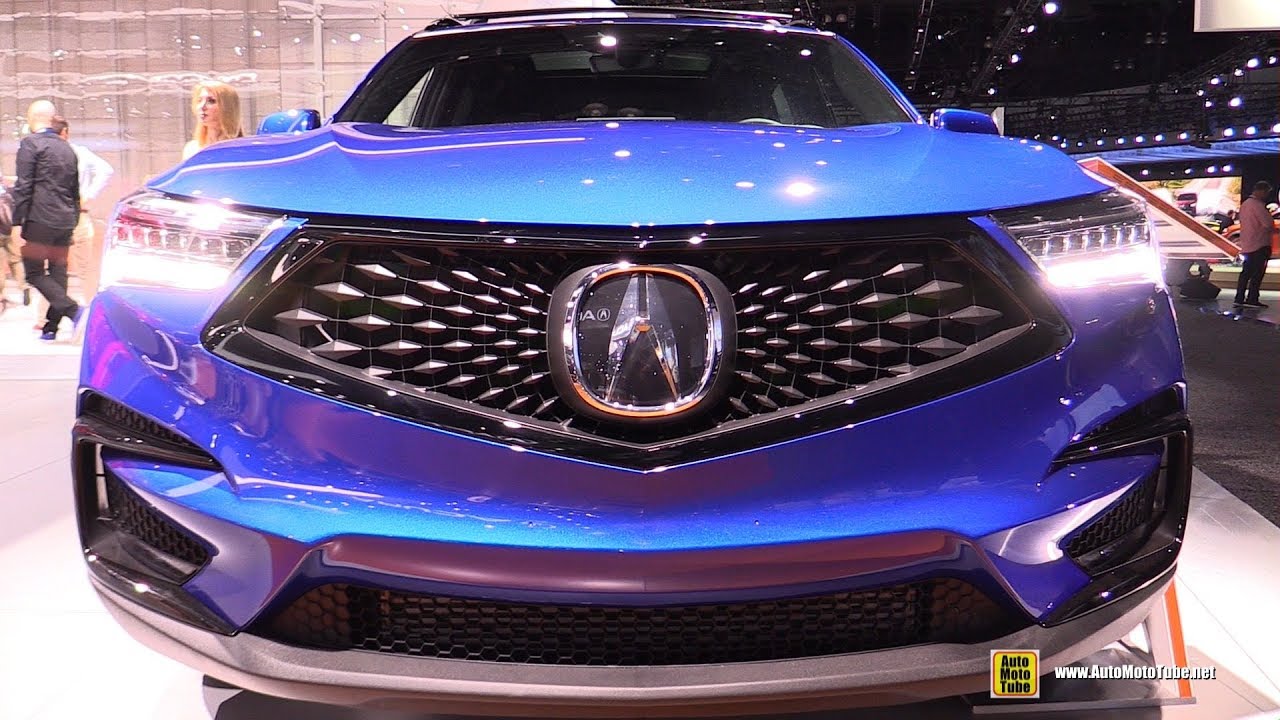 2019 Acura RDX A-Spec - Exterior and Interior Walkaround - 2018 LA Auto ...