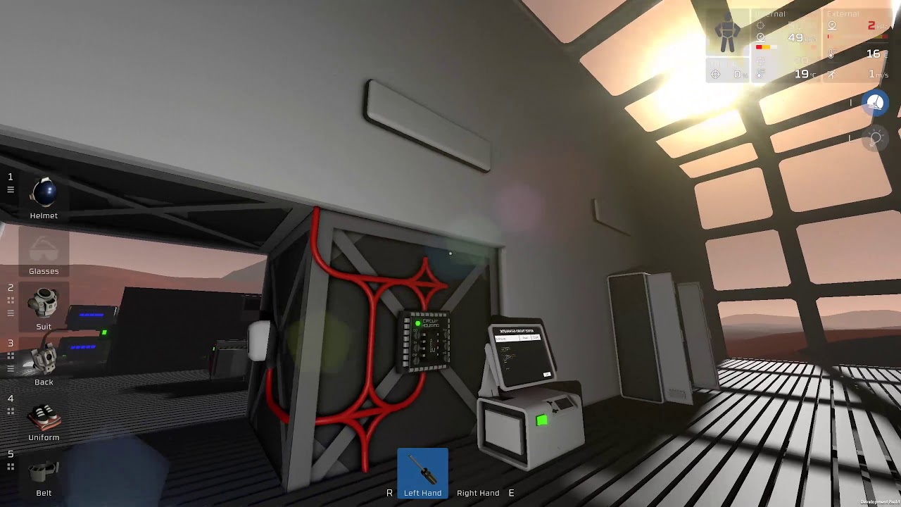 Stationeers S4 E13 - Timed Light Circuits and Multiple Inputs - YouTube