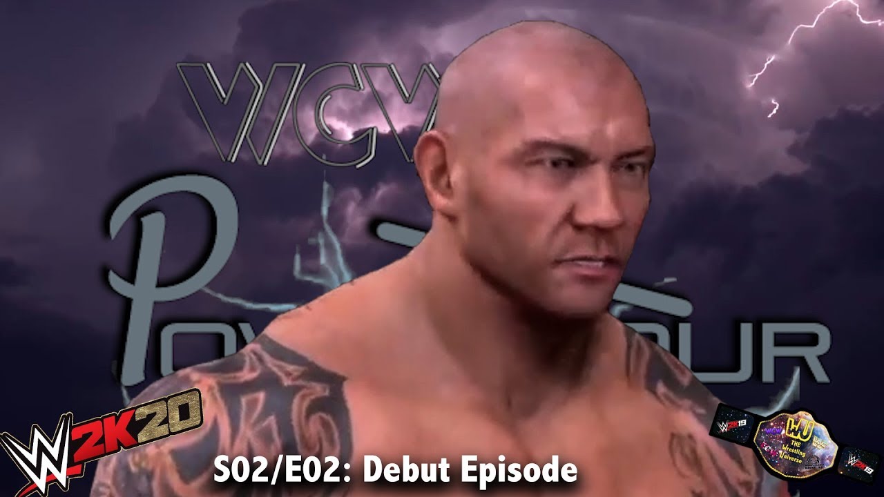 WCW POWER HOUR | Universe Mode S02 E02: Debut Episode || Wrestling ...