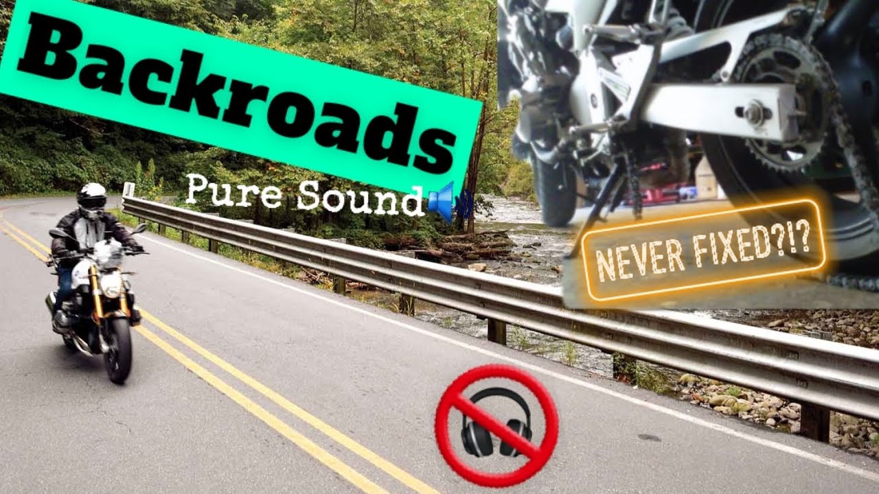 Cruising Backroads On My Custom Motorcycle | Pure Sound - YouTube