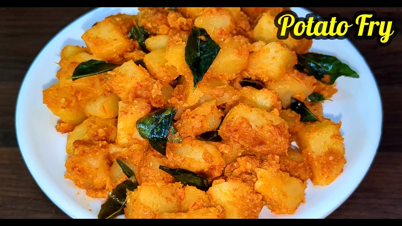Potato fry in Tamil | Spicy masala potato recipe #potatofry #cooking # ...