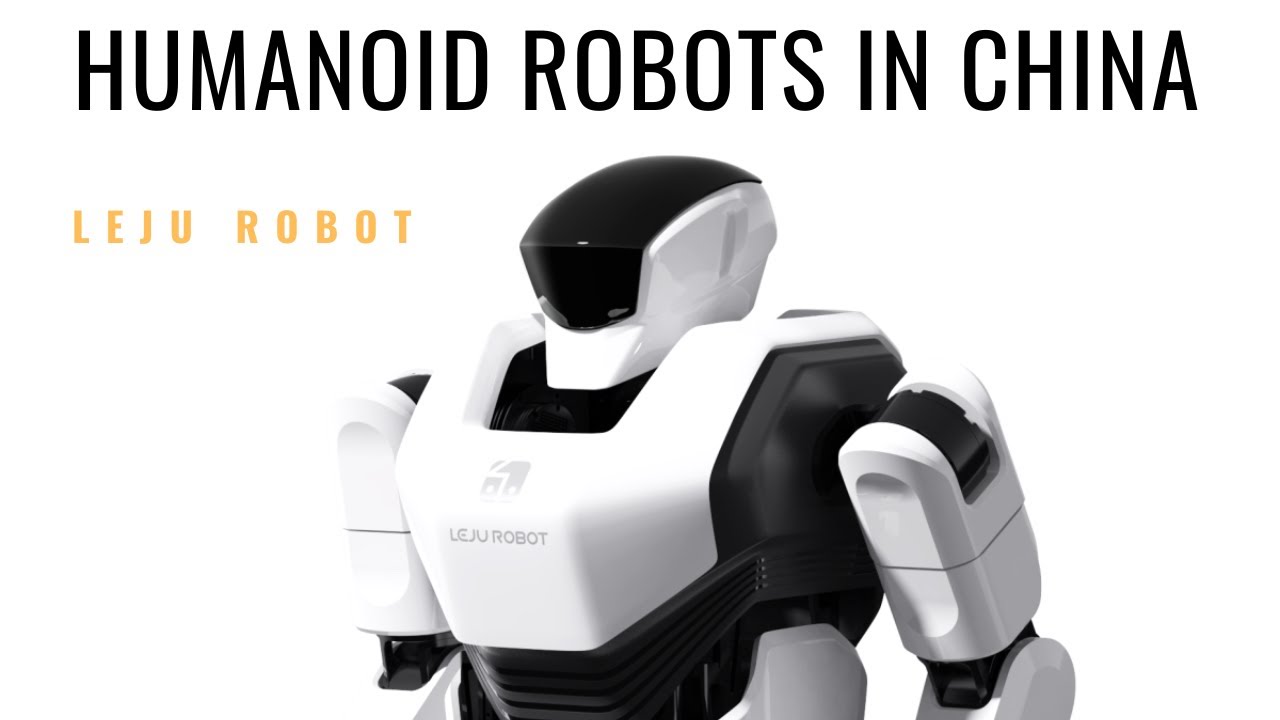 SHOCKING GOOD Humanoid Robots in China | Leju Robot | Alyse Sue Peter Xing Transhumanism ...