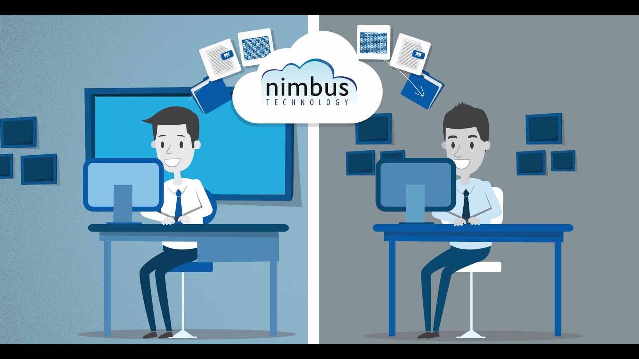 Explainer Video for Nimbus | Motion Graphic with Character - YouTube