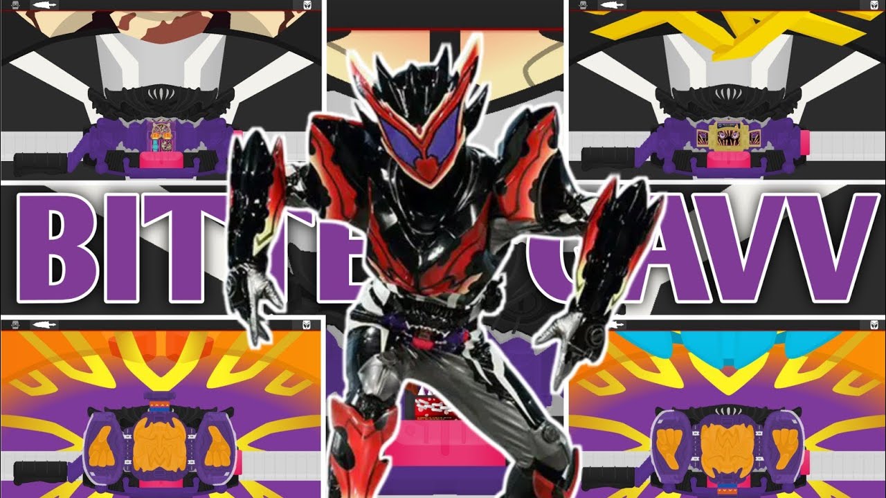 Kamen Rider Bitter Gavv All Form Flashbelt Android - YouTube