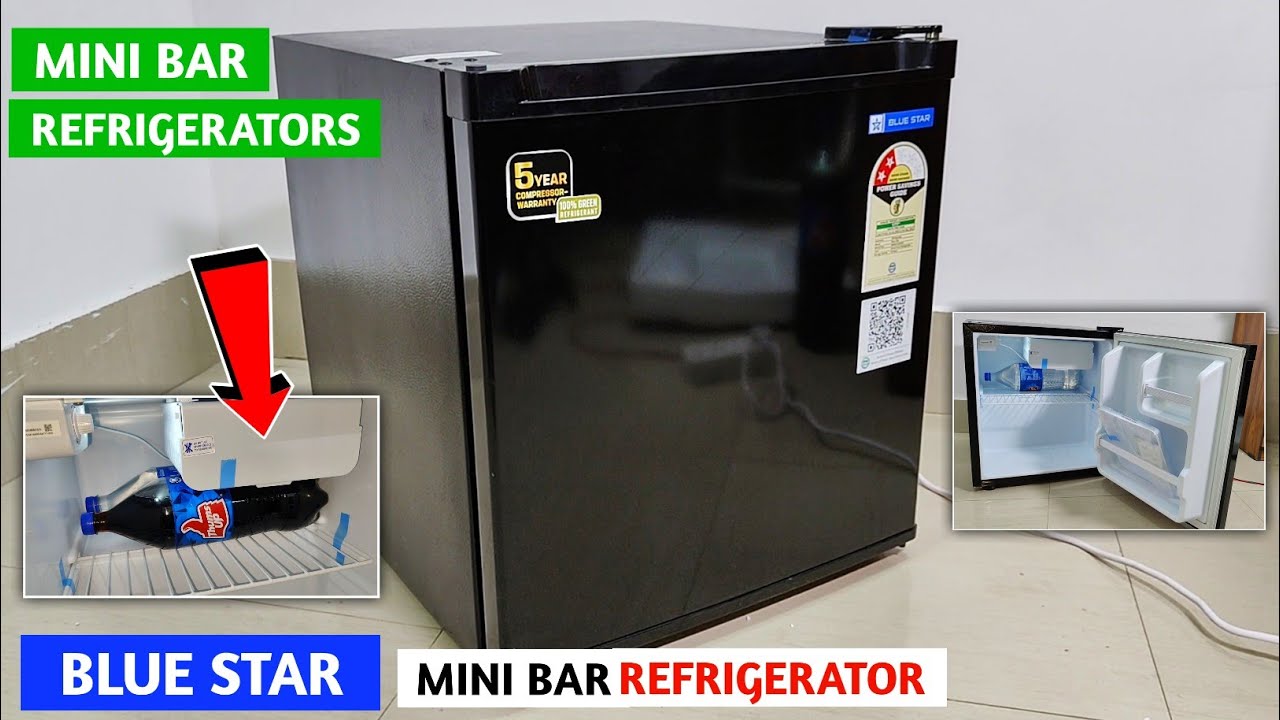 Blue Star Mini Bar Fridge Unboxing Review | Best Mini Refrigerators ...