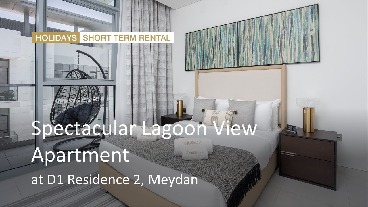 Spectacular Lagoon View Apartment at D1 Residence 2, Meydan | Short ...