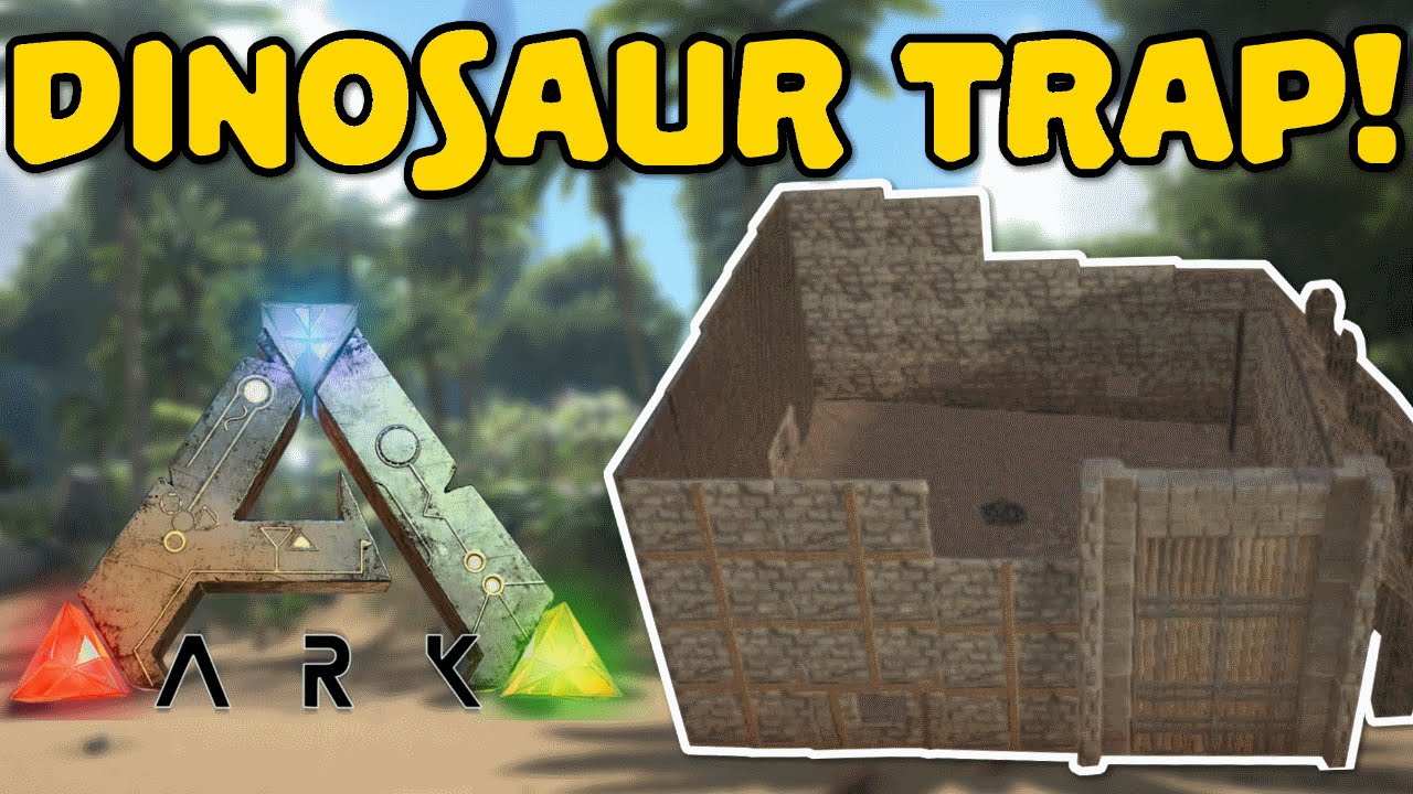 E21 - Dinosaur Trap - Ark: Survival Evolved - YouTube