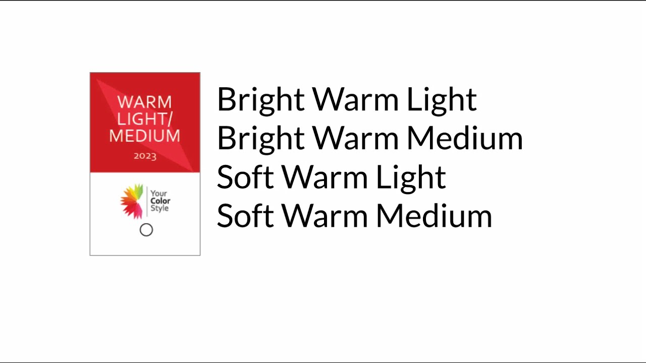 New Warm Light to Medium Color Fan - YouTube