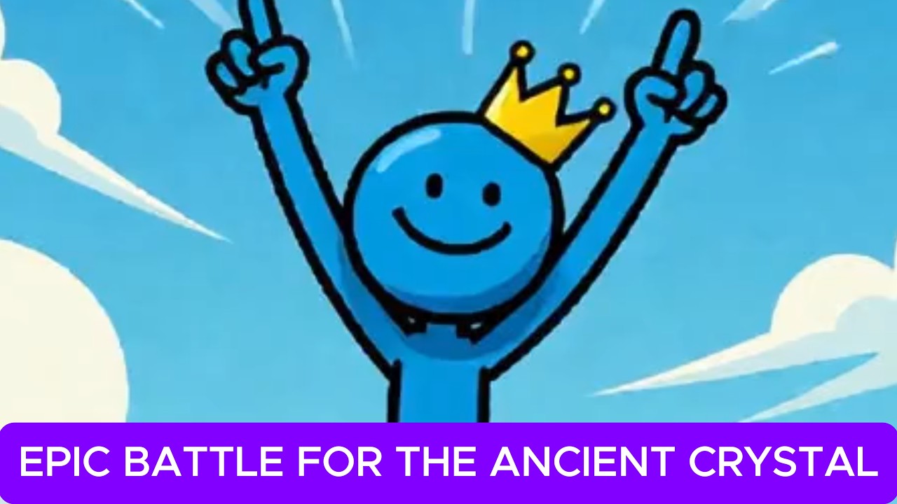 Blue vs Red: The Crystal Battle! - YouTube
