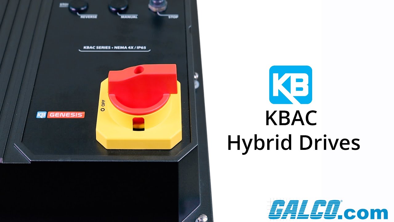 KB Electronic's new updated line of KBAC Hybrid Drives - YouTube