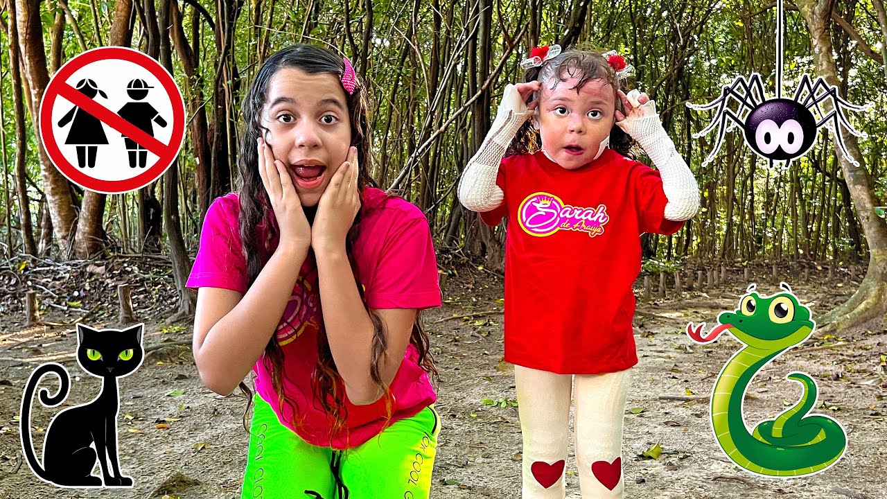 SARAH E ELOAH estão PERDIDAS NA FLORESTA ! - YouTube