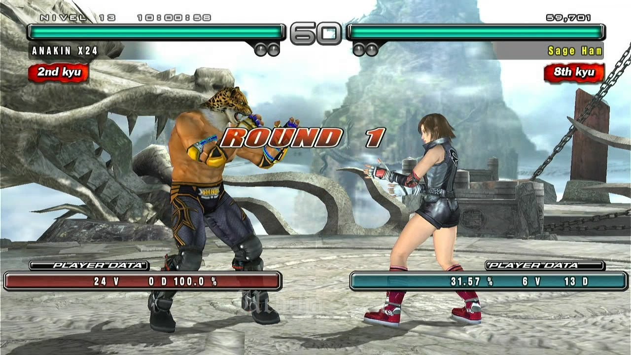 49_7 King vs Asuka Kazama Ryona - Tekken 5 Dark Resurrection PS3 HD ...