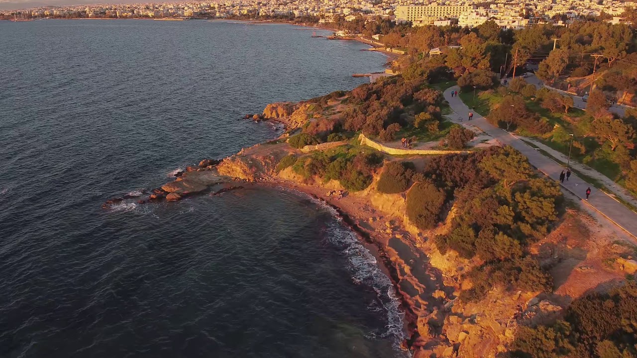 Athens Coastal Footage - YouTube