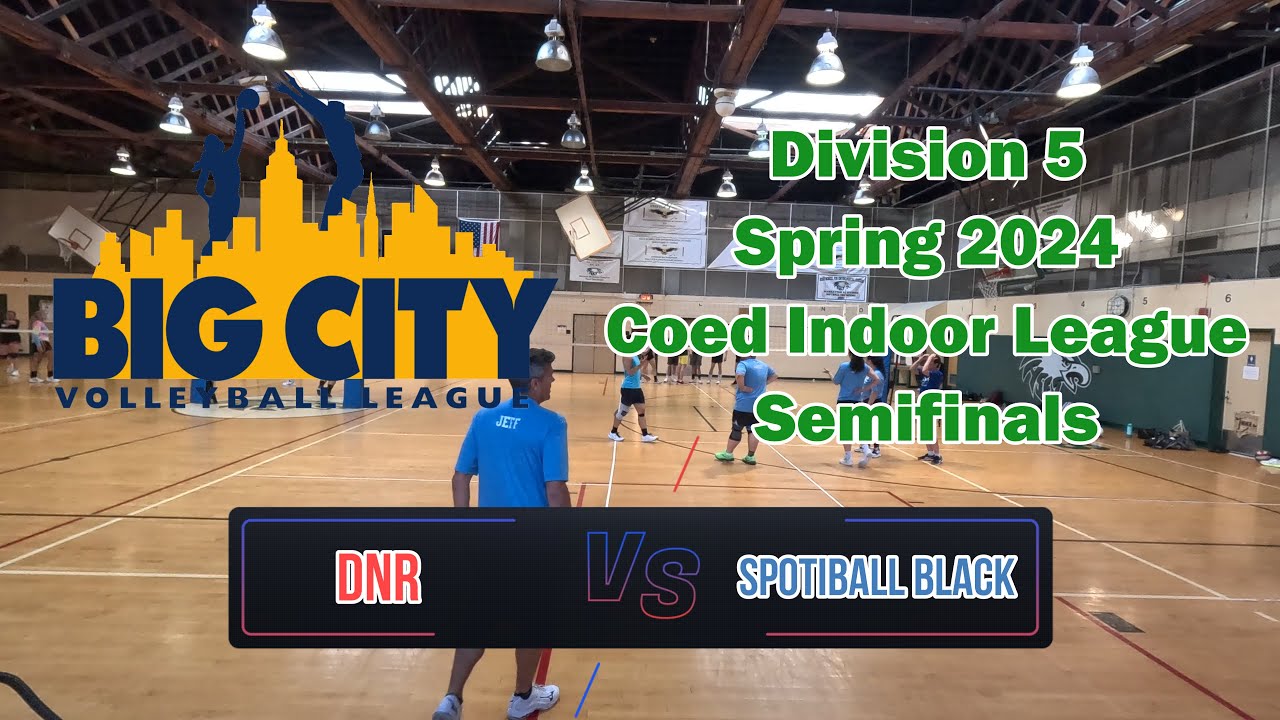 BCVB Spring 2024 Division 5 Co-Ed League Semifinals DNR vs. Spotiball Black 7/1/24 - YouTube