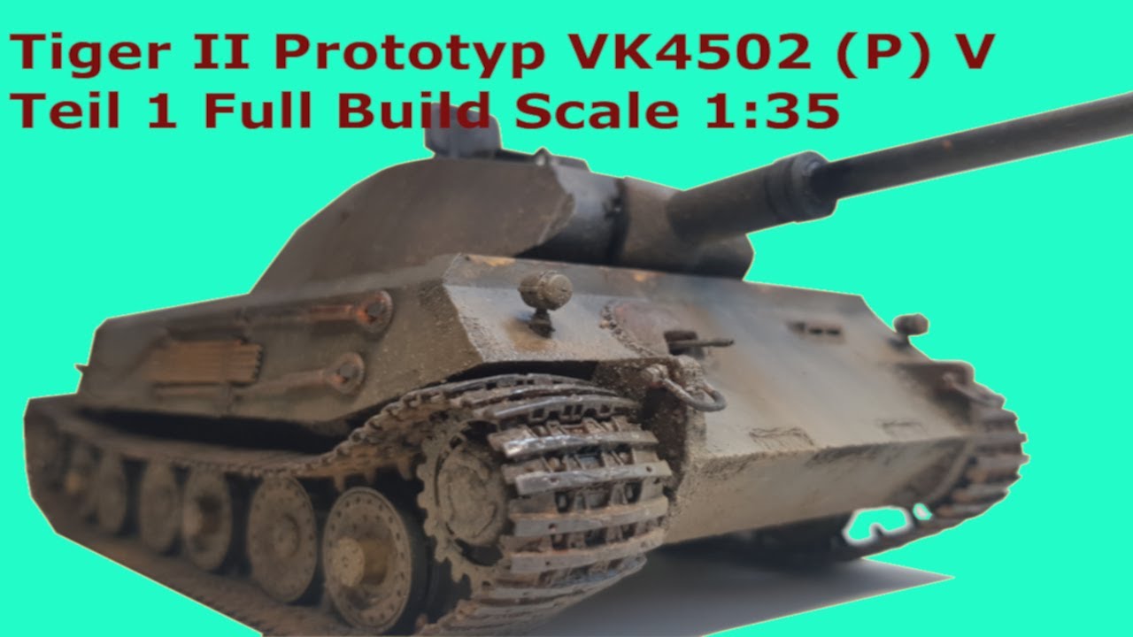 Tiger II Porsche Prototyp VK4502 (P) V - YouTube