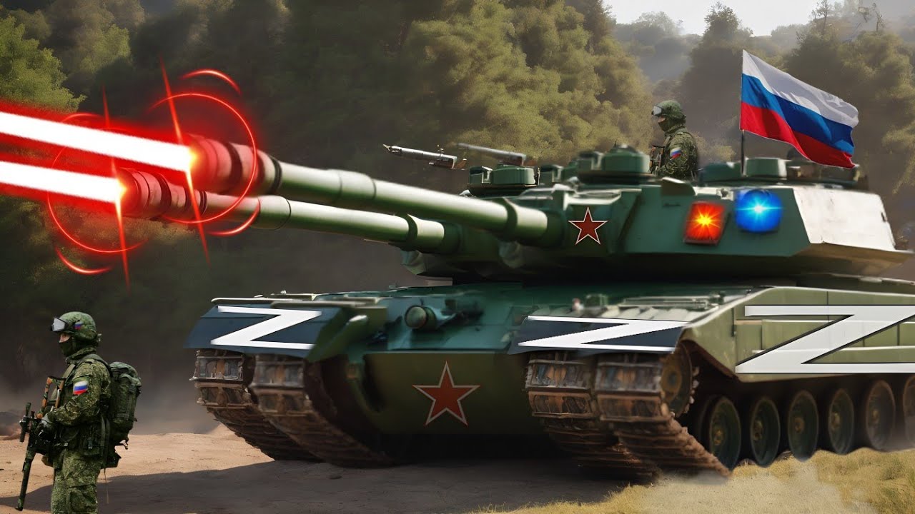 Russian laser tanks managed to destroy dozens of rusty US and Ukrainian ...