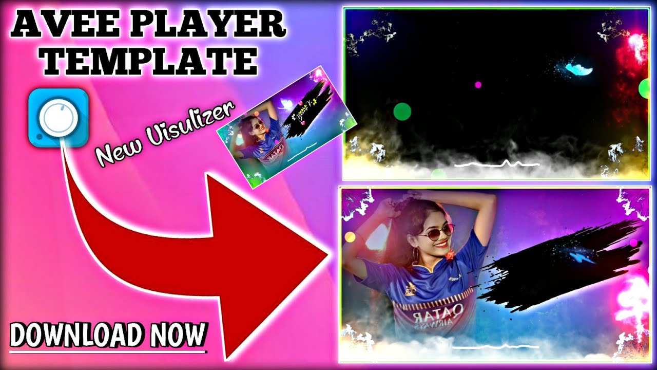 Avee Player Templete//Nagpuri Avee Player Templete//Light Effect Avee ...