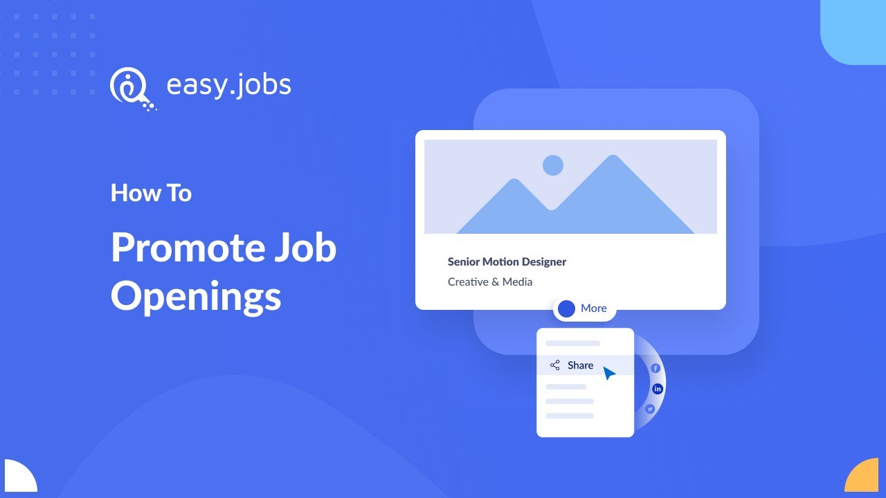 How To Promote Your Job Openings From easy.jobs? - YouTube