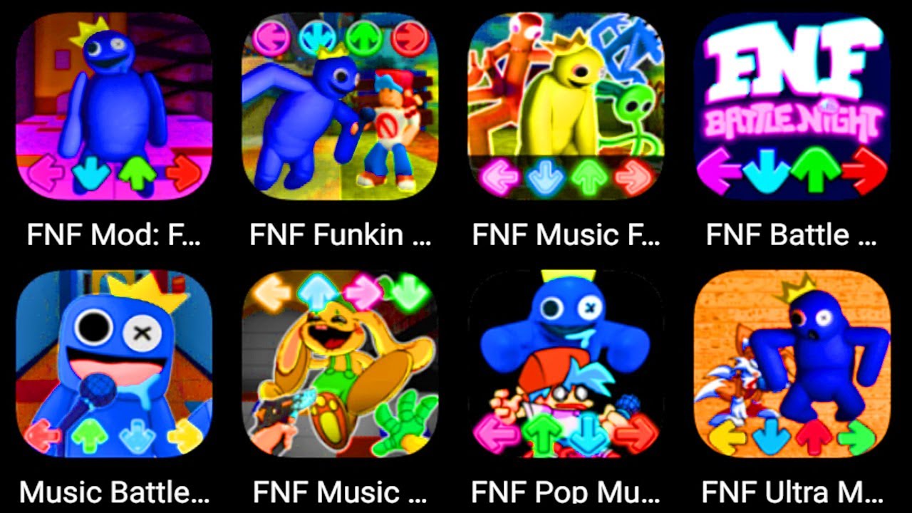 NEW FNF MODS (FNF Tail Mod, Minecraft FNF New Mod, Ultra Mashup, FNF ...