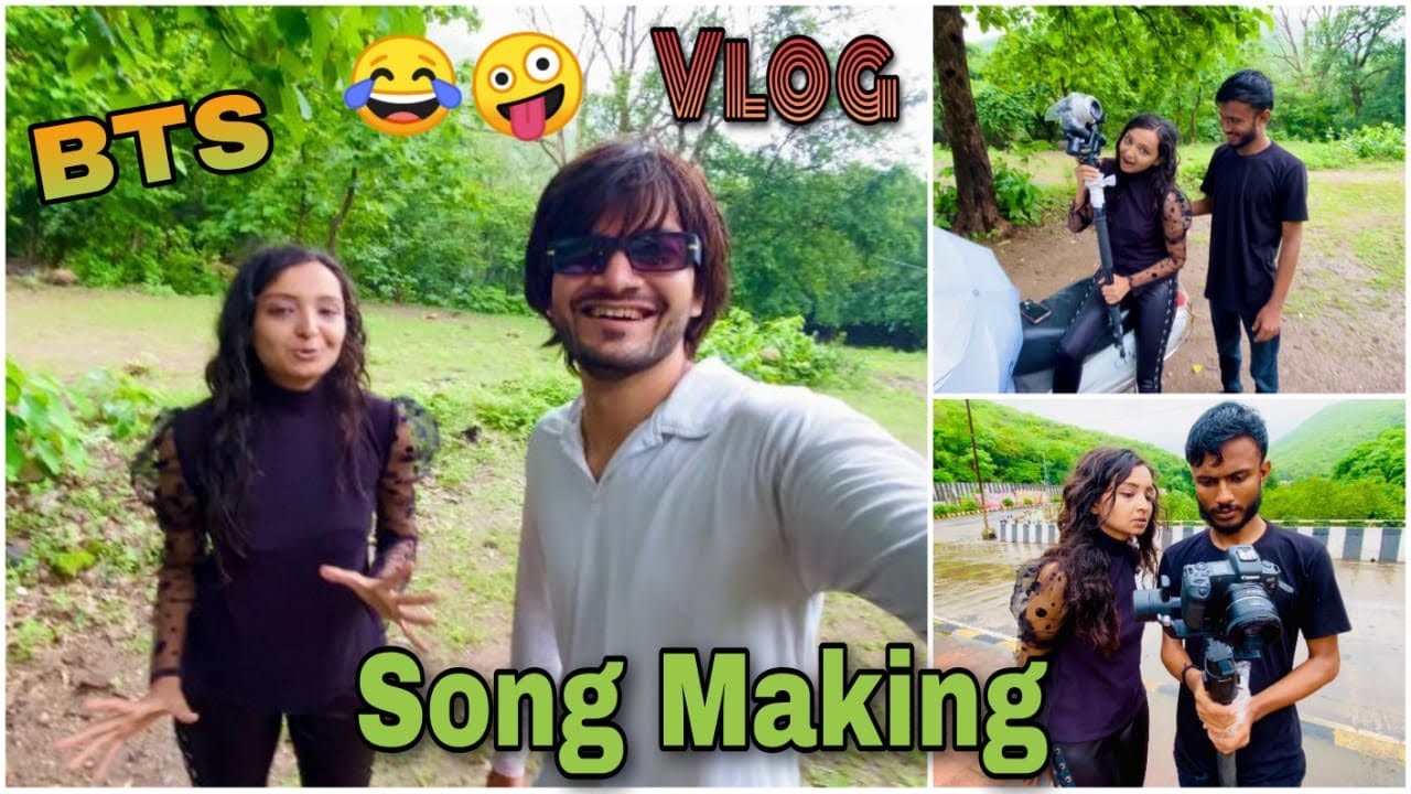 BTS Song Making Vlog By Jibrail Jethva | riddhi Patel Hariyani | Shreekant hariyani - YouTube
