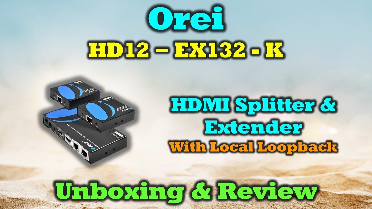 Orei HD12-EX132-K | HDMI Splitter Review - YouTube