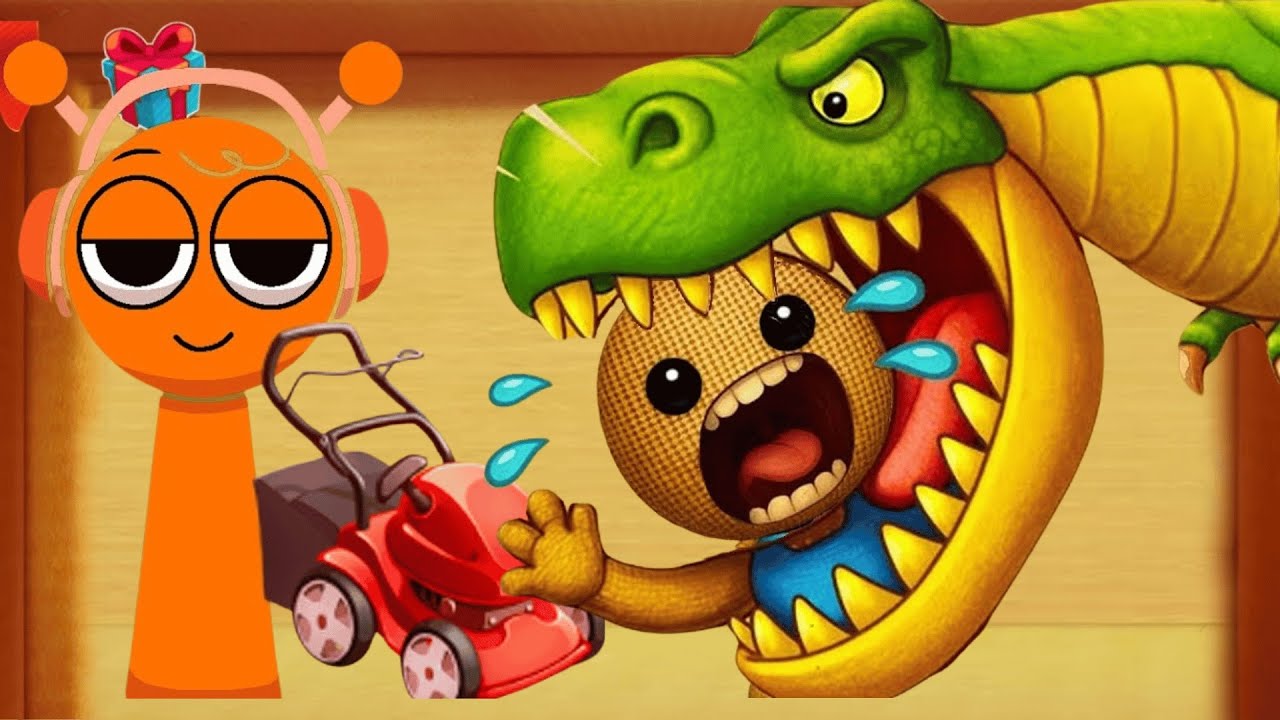 The Buddy vs T- Rex | Kick the Buddy | - YouTube