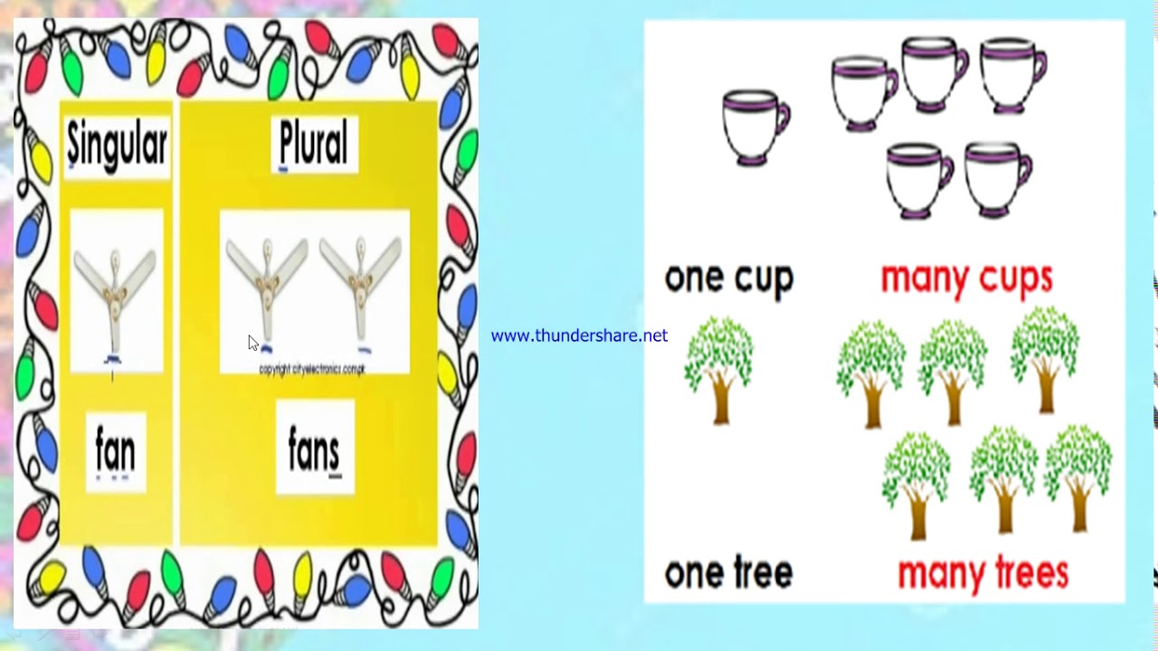 Class-2 Ch.3 One and More than One Grammar textbook - YouTube