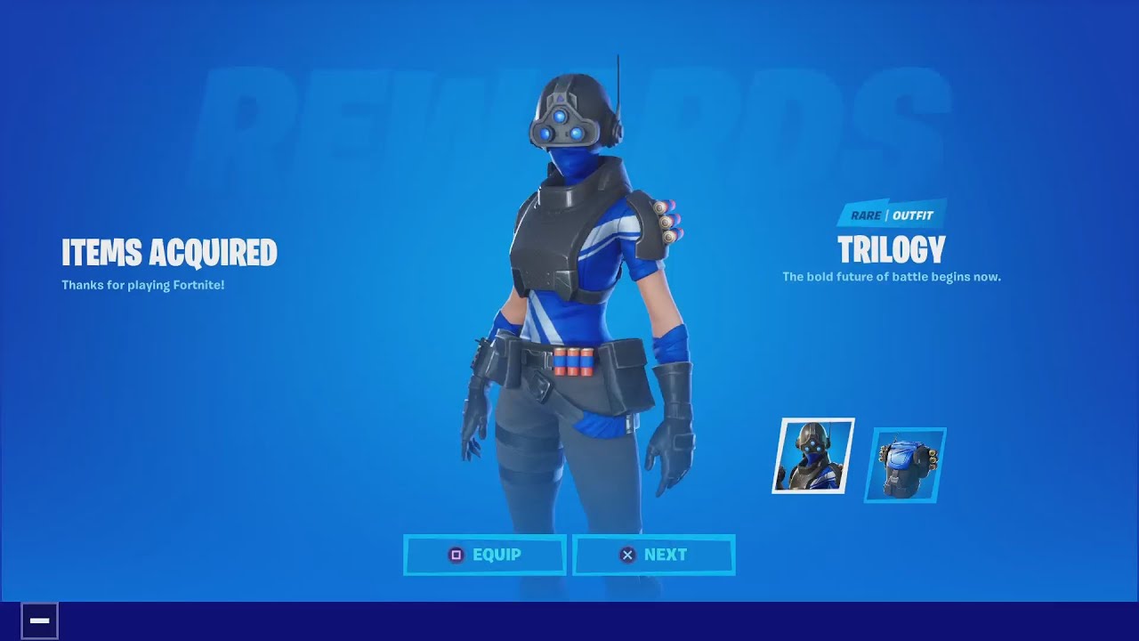 *UNLOCKING* FREE Fortnite Skin 'TRILOGY' After TRUMAnn Family squad ...