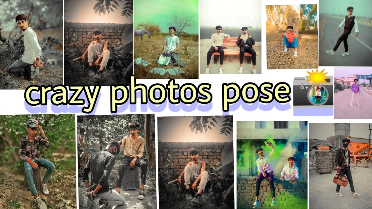 25 crazy photos pose 📸@Crazy_photos07 in boys pose - YouTube