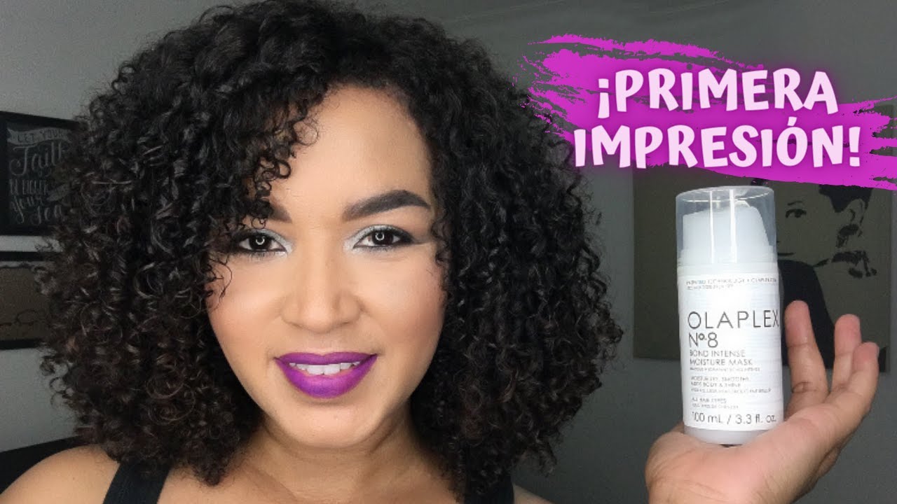 Mascarilla Olaplex 8!! PRIMERA IMPRESION - RIZOS 3B,3C - YouTube