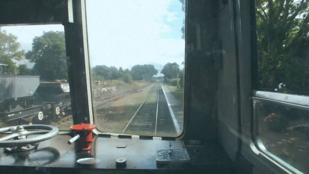 West Somerset Railway: DMU Cab Ride - YouTube