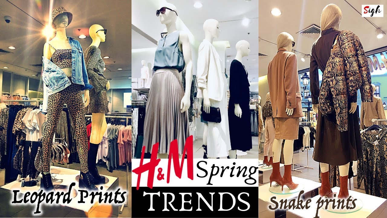 H&M Ladies SPRING Collection for March 2019 (What's on Trend) - YouTube