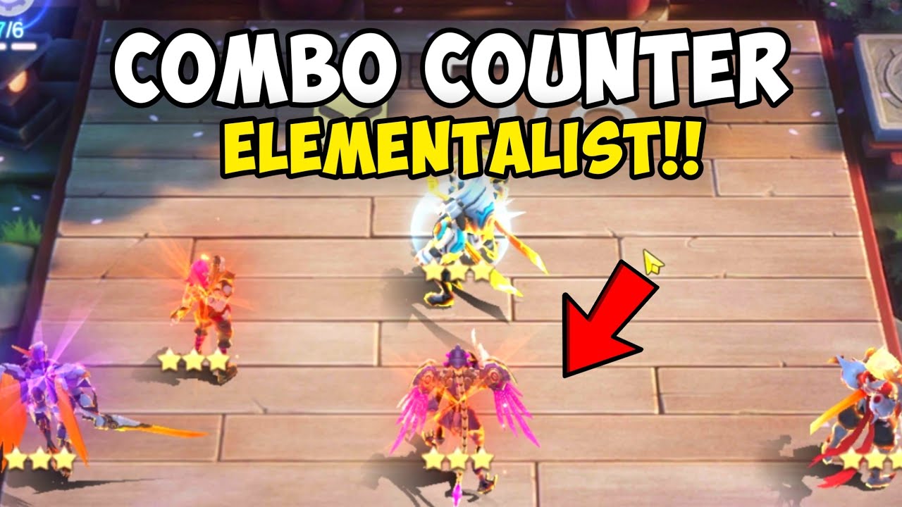 COMBO COUNTER ELEMENTALIS ! CARA TERBARU PAKE COMMANDER THARZ SKILL 3 ...