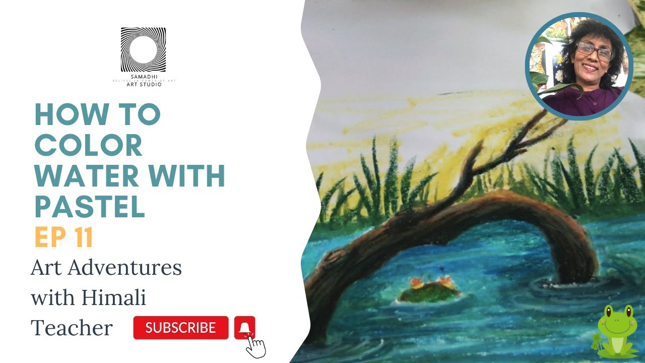 How to Color Water with pastel for Kids | Sinhala Ep 11 - YouTube