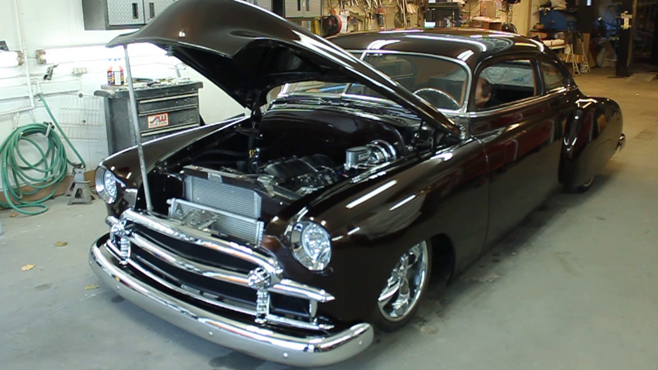 49 Chevy LS2 start up - YouTube