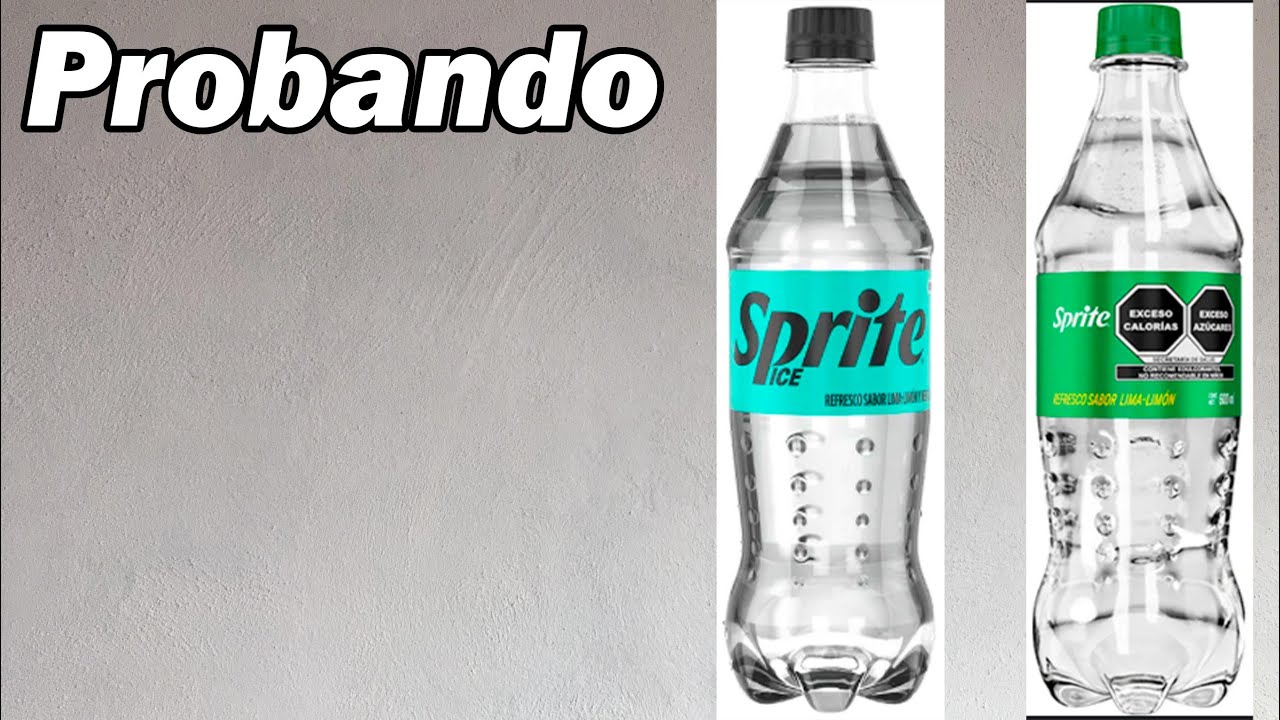 Botella De Refresco Sprite