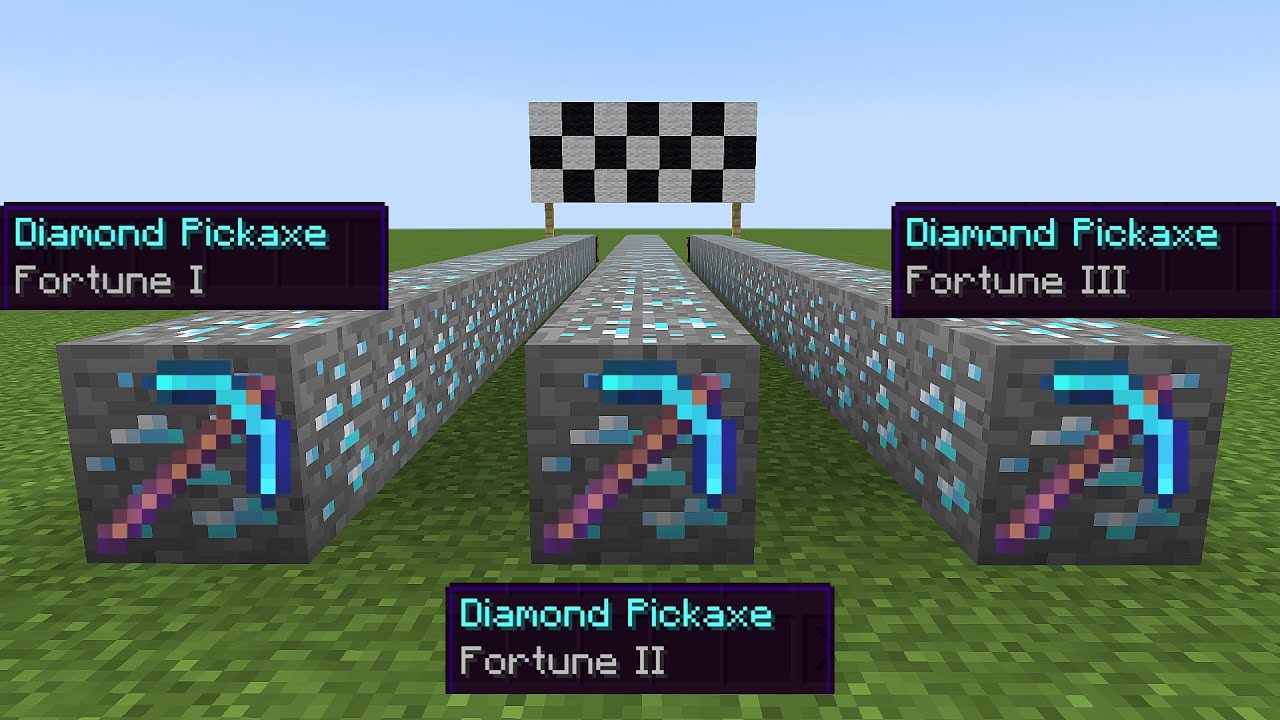 fortune pickaxe I vs II vs III - YouTube