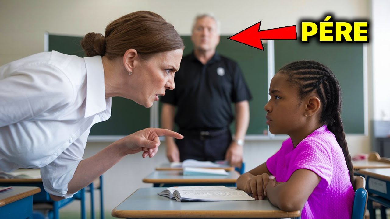 Un professeur intimide une élève noire en classe, sans savoir qu’elle ...