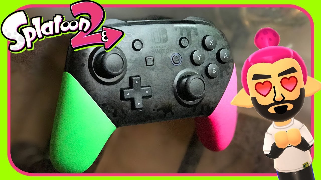 CONTROL PRO EDICIÓN SPLATOON 2!! | UNBOXING | 8BitCR - YouTube
