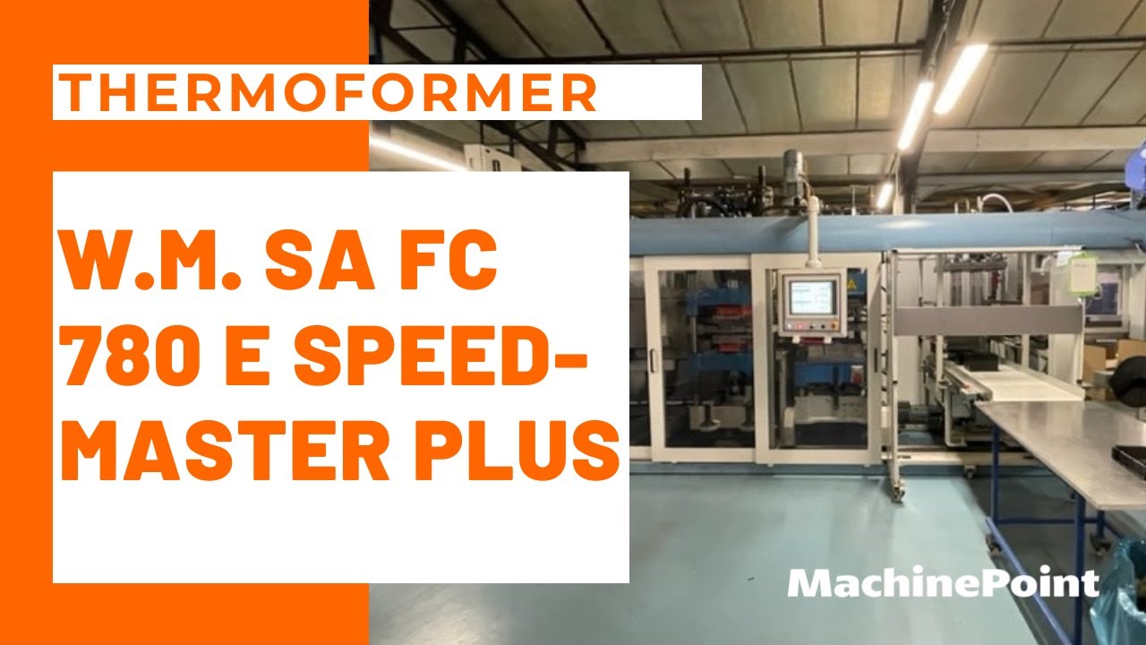 W.M. WRAPPING MACHINERY SA FC 780 E SPEEDMASTER PLUS Thermoformer | W.M ...