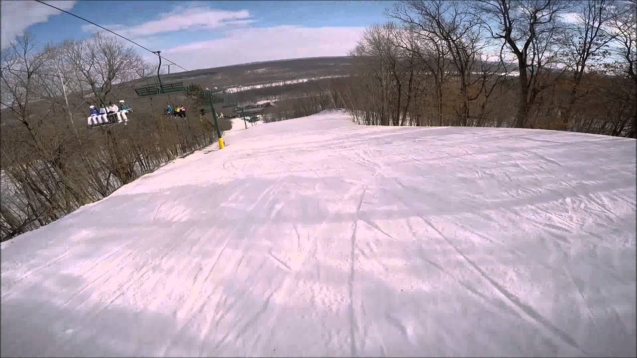 Skiing at Wild Mountain - YouTube