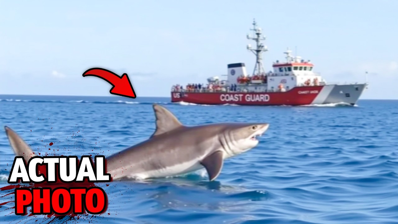 Great White Shark ATTACKS US Coast Guard on October 2nd, 2024 - YouTube