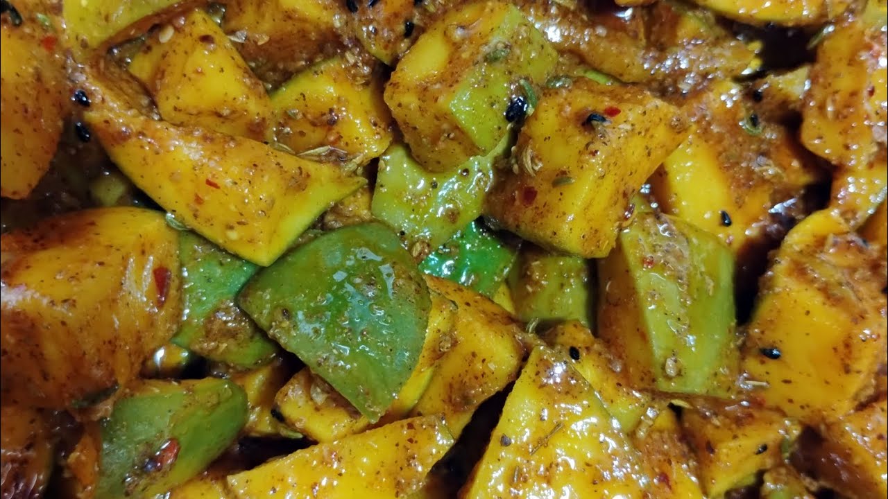 Mango Pickle Recipe: A Tangy Treat You Must Try! Youtube ,All season ...