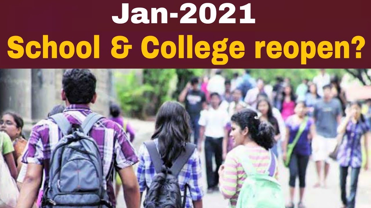 Vera level news 🔥🥳 Jan-2021 School and college reopen in Tamilnadu ...