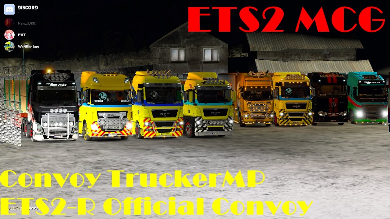 ETS2MCG Convoy TruckerMP ★ETS2-R Official Convoy★ #14 - YouTube